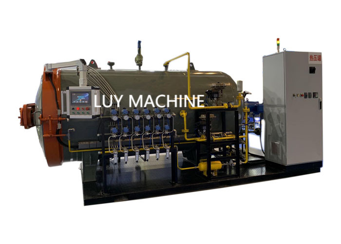 High Temperature Carbon Fiber Autoclave 0.5-5Mpa With Temperature Control