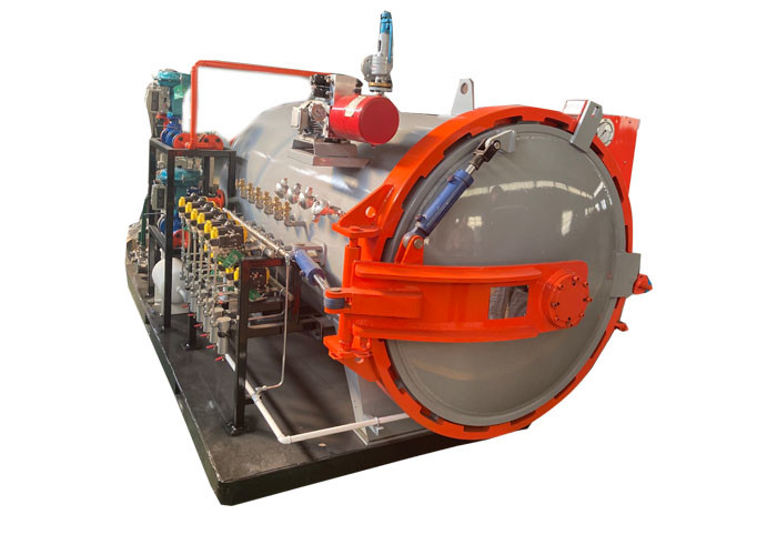 Electric Heating Rubber Curing Autoclave With 2MPa Pressure And Forced ...