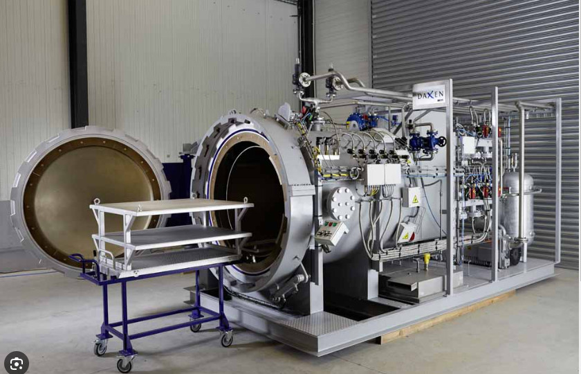 Electric Heating Composite Autoclave With 600-5000mm Diameter PLC Control