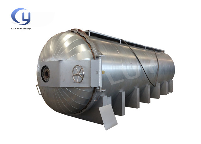 2.2mStainless Steel Wood Heat Treatment Equipment With PLC Control And ...