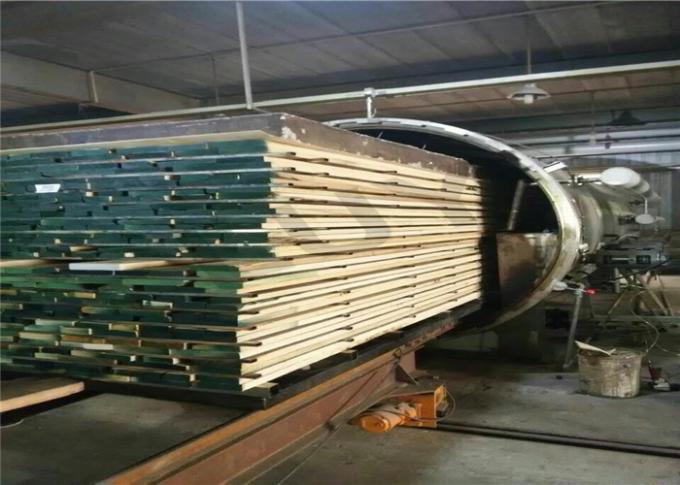 Full Automatic Wood Heat Treatment Equipment , Heat Treatment Plant For ...