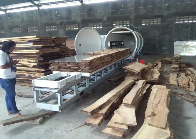 Vacuum Wood Drying Kiln Dry Machine For Timber Lumber Good Adaptability